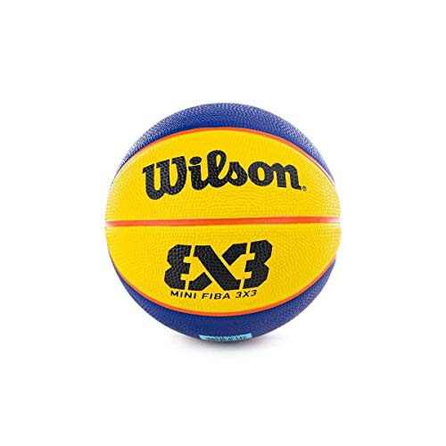 Unisex-Adult FIBA 3X3 Mini Rubber Basketball, Brown, Mini on OnBuy