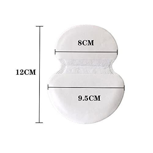 20 Pieces/10 Pack Disposable Underarm Sweat Pads Armpit Perspiration ...