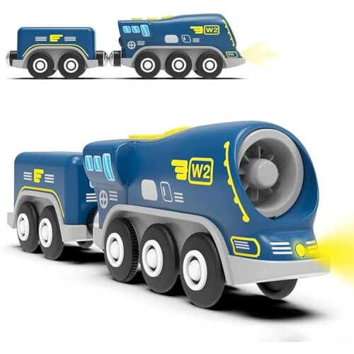 Zuoan Battery Operated Action Locomotive Train (Magnetic Connection ...