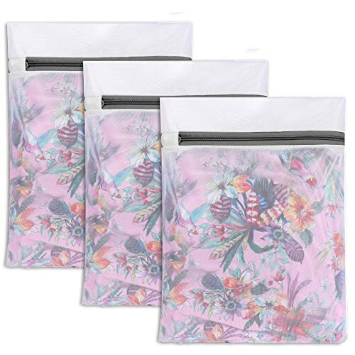 BAGAIL Mesh Laundry Bags, Washing Machine Wash Bags, Reusable and ...
