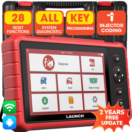 LAUNCH CRP909X OBD2 Scanner Car Diagnostic Scan Tool OE-Level Full ...