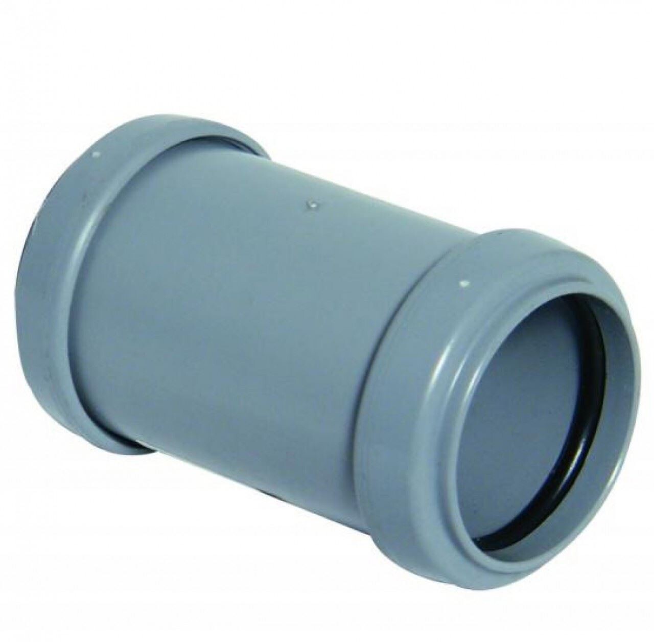 FloPlast Grey Pushfit Waste Pipe Coupling - 50mm on OnBuy
