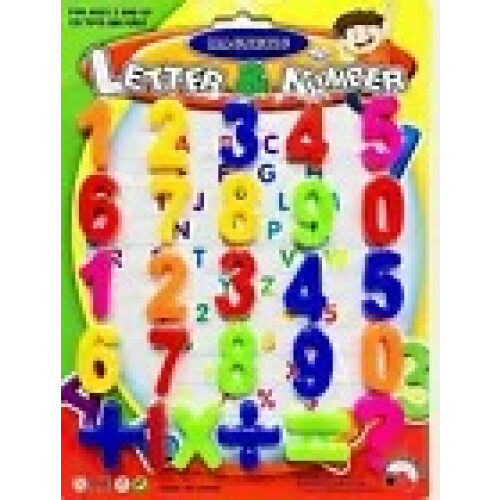 Large Magnetic Letters Numbers Fridge Magnets Toys Kids Learning & Fun ...