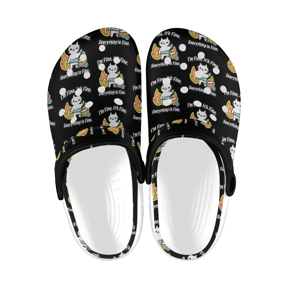 (Funny I'm Fine, It's Fine, Everything Is Fine Meme Kitten Cat Mental ...