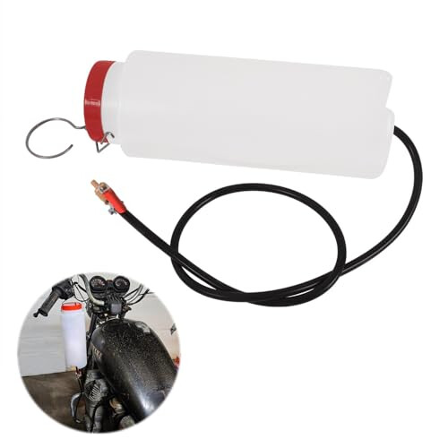 Universal Motorcycle auxiliary fuel gas tank Fuel Petrol Bottle ...