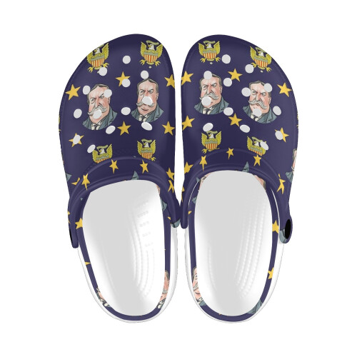 (President Howard Taft_6701) Garden Clogs Shoes for Mens & Womens ...