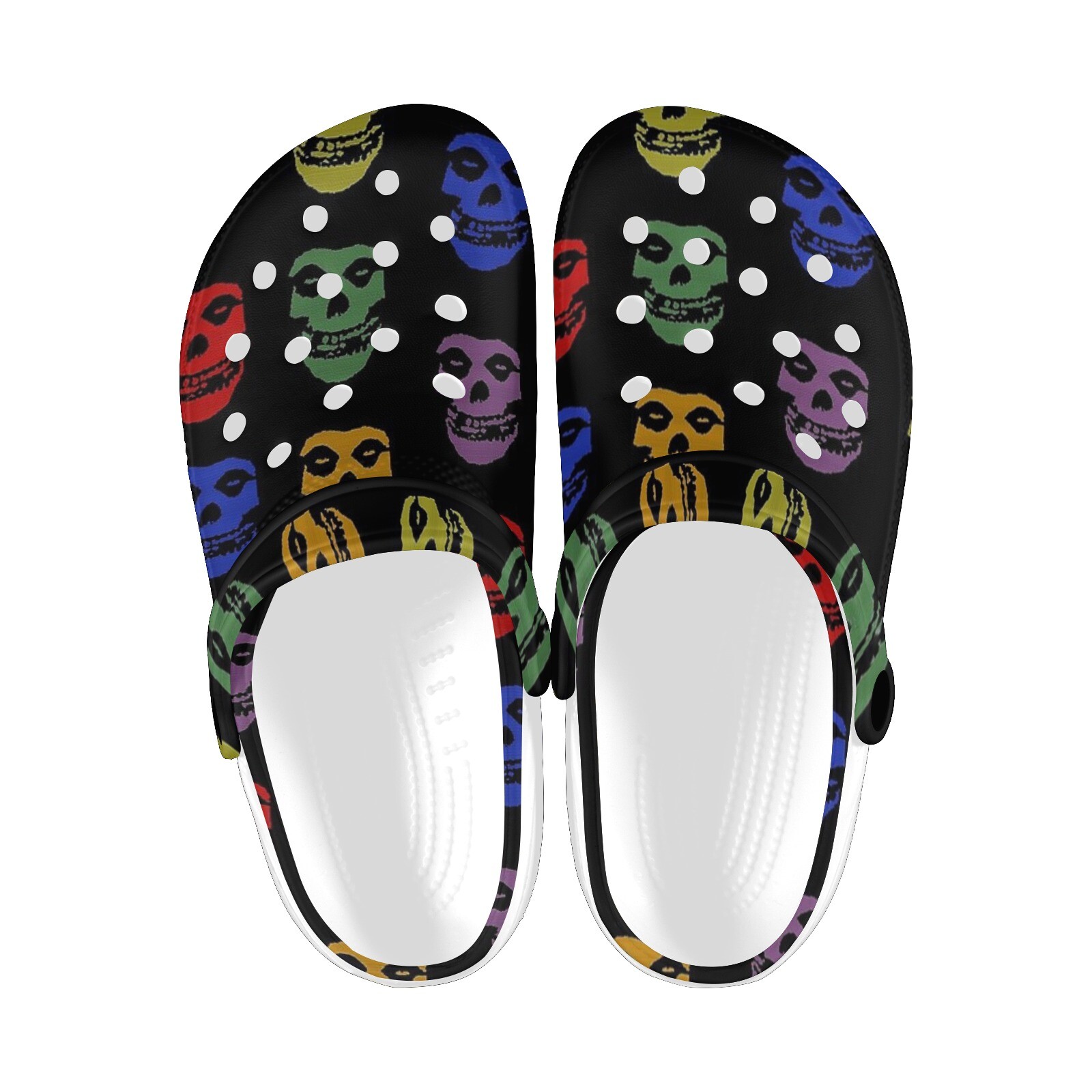 (Emoji Misfits Punk Horror_4086) Garden Clogs Shoes for Mens & Womens ...