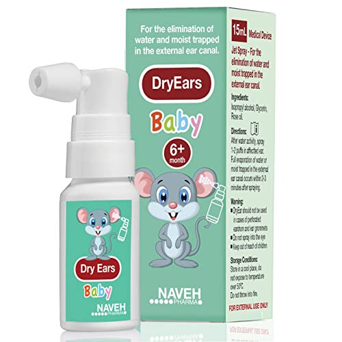 Dry Ears Baby - Swimmers Ear Drops Spray - Ear Drying Drops for Babies ...
