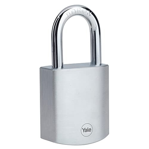Y128B/50/132/1/B Y128B Series High Security Padlock, Chrome, 50 mm on OnBuy