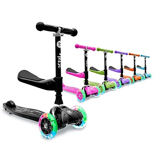 RGS-0 Scooter for Kids Age 2-6 | 3 Wheel Kick Scooter With Seat for ...