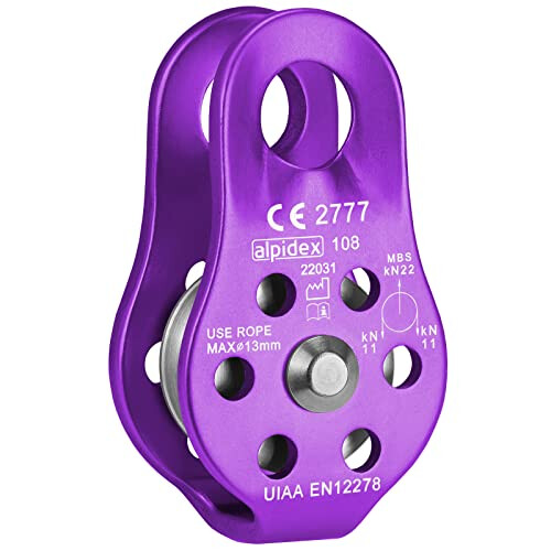 Rope Pulley 22 kN - Fix Pulley Pulley Block- For Textile Ropes Up To 13 ...