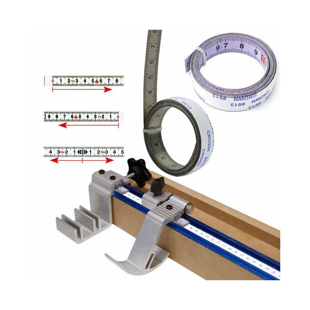 Sticky measuring tape for woodworking store