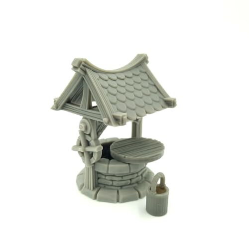 QP3D - Well Building Scatter Terrain - Fantasy Battle House Scenery for ...