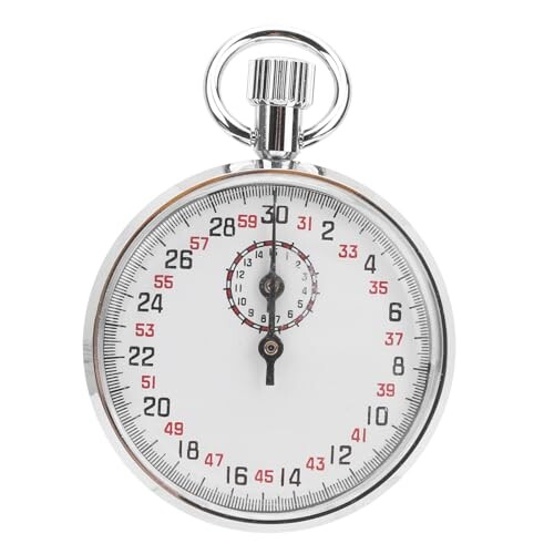 Mechanical Stopwatch Stainless Steel Stopwatch Timer Sports Stopwatch ...