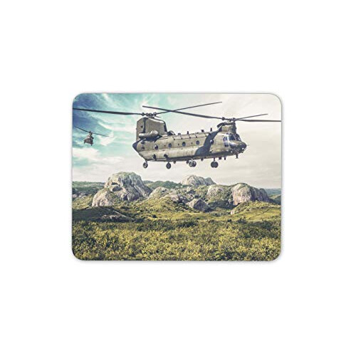 Chinook Helicopter Mouse Mat Pad - Plane Pilot Mountains Computer ...