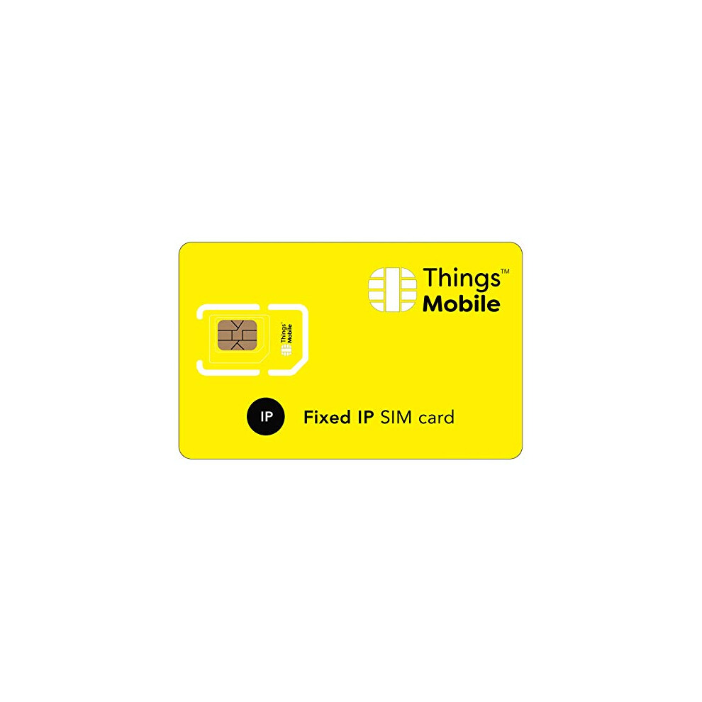 FIXED IP SIM Card for IOT and M2M - Things Mobile - Global Coverage and ...