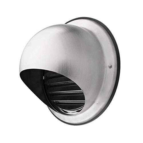 calimaero KWG Air Vent Covers Exterior 100mm Cowled External Walls ...