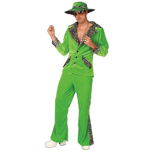 Pimp Costume Men, Pimp Outfit Fancy Dress, Mens Pimp Costume, Stag Do ...