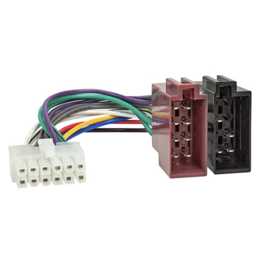 - Car stereo ISO Radio Adapter Wiring Harness Connector Lead Loom Cable ...