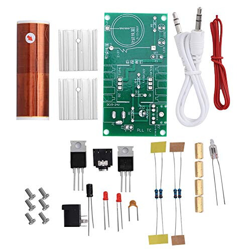 Tesla Coil Kit, Mini Tesla Coil, 15W 2A DC15-24V, Unassembled ...