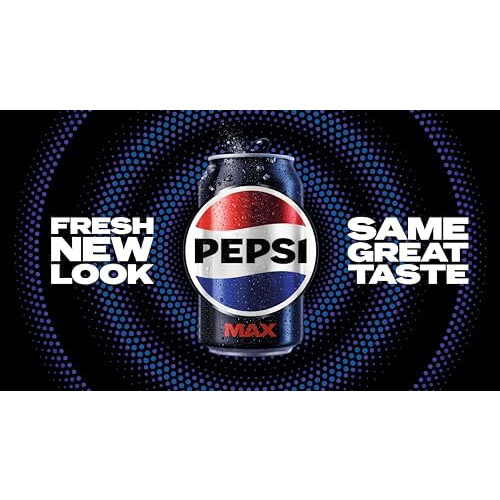 Pepsi Max No Sugar Cans, 330 ml (Pack of 24) on OnBuy