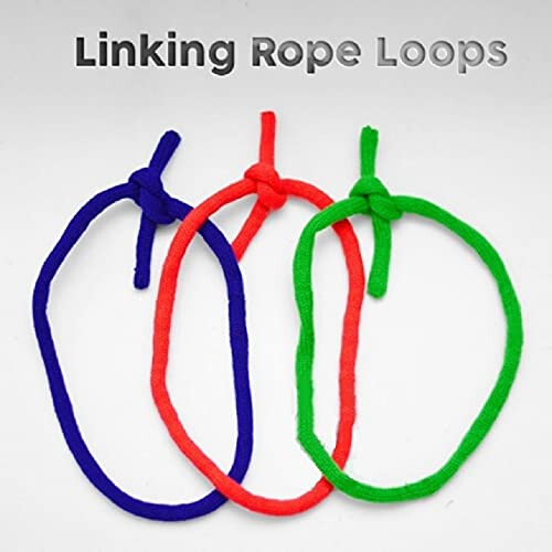 Magician's Deluxe Linking Rope Loops Gimmick Tie Untie Knots Real Stage ...