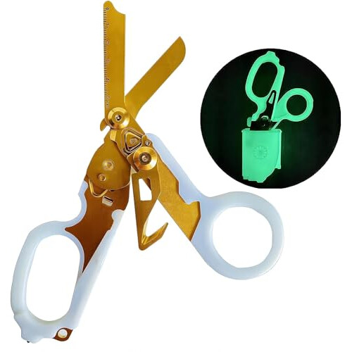 Raptor First Aid Shears All-in-One Tactical Scissors, Pocket Scissors ...