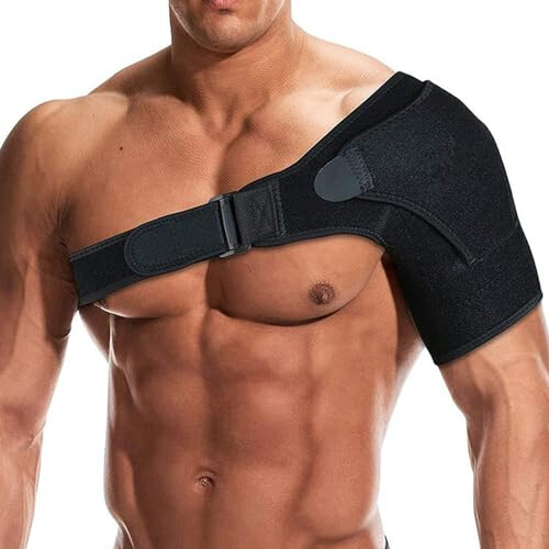 Shoulder Support Brace for Men and Women, Adjustable shoulder strap ...