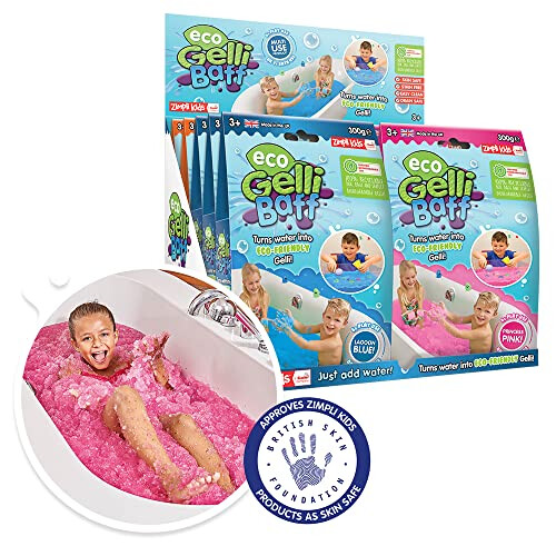 10 x Eco Gelli Baff from Zimpli Kids, 6 x Green, 2 x Red & 2 x Blue ...
