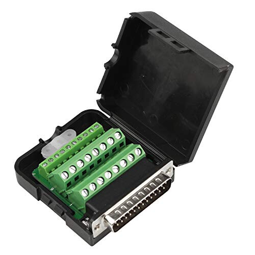 D-SUB DB25 Male Breakout Board Adapter Connector 25-pin Solderless ...