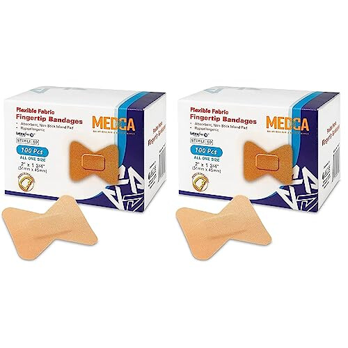 Flexible Fabric Plasters - Flex Fabric Adhesive Plasters Finger-Tip ...