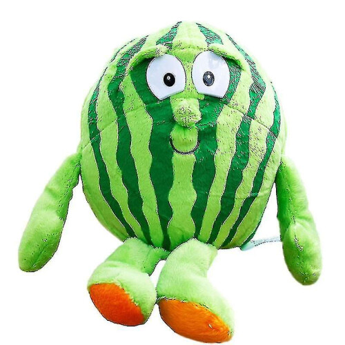 (Watermelon) 25cm Cute Cartoon Fruit And Vegetable Plush Toy Doll ...