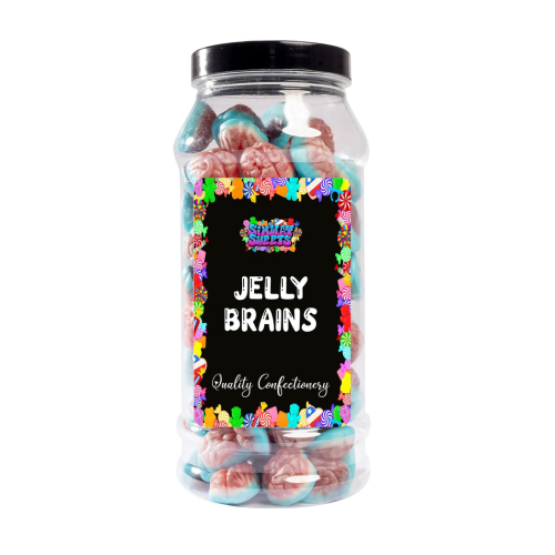 Jelly Filled Brains Gummy Jelly Sweets Retro Sweets Gift Jar on OnBuy
