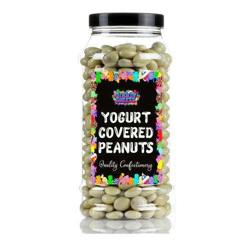 Yogurt Peanuts Yogurt Covered Peanuts Retro Sweets Gift Jar on OnBuy