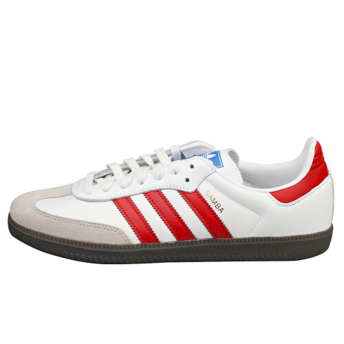 adidas Samba Og Mens Casual Trainers in White Red - 12 UK on OnBuy