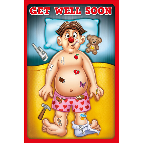 Hasbro Operation 'Get Well Soon' Card on OnBuy