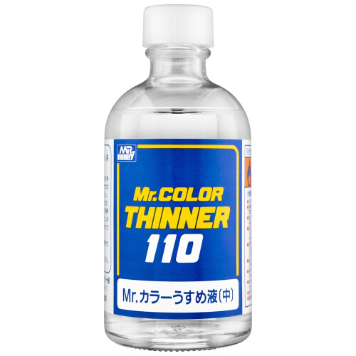 Mr. Hobby Mr.Colour Thinner 110 - T-102 - 110ml Model Paint Thinner on ...