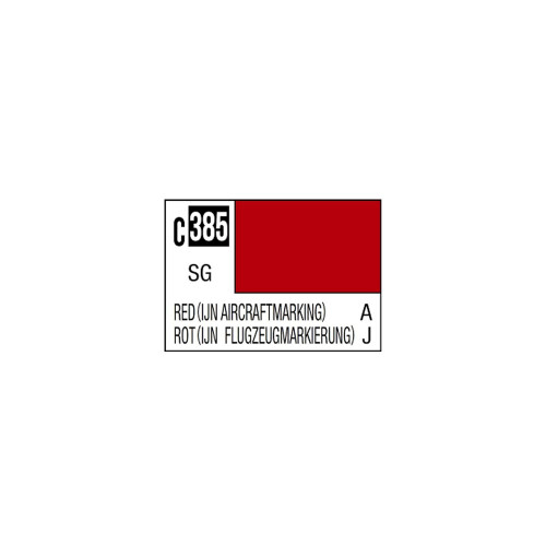 Mr. Hobby Mr. Colour - 385 - Red (IJN Aircraft Marking) 10ml Acrylic ...