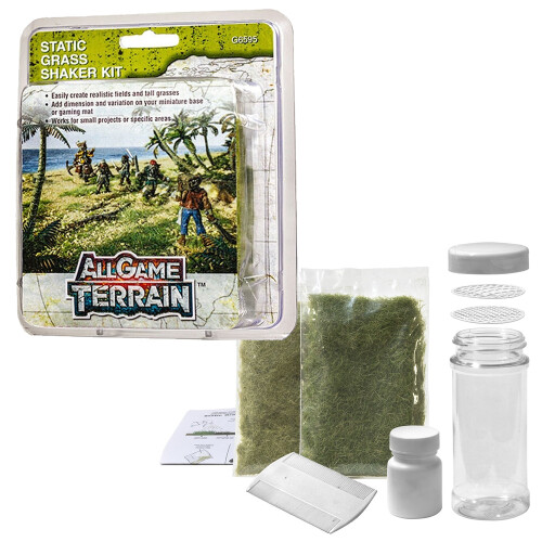 All Game Terrain 6595 Static Grass Shaker Kit Wargaming Miniature Base & Diorama on OnBuy