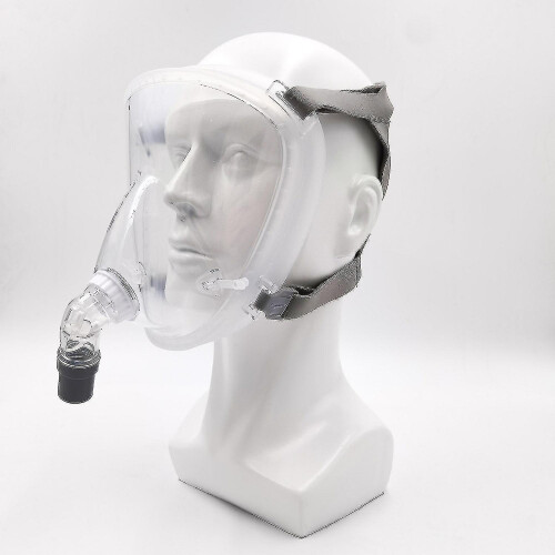 Chomel Cpap Full Face Mask Respiratory Mask Auto Cpap Apap Bpap Anti ...