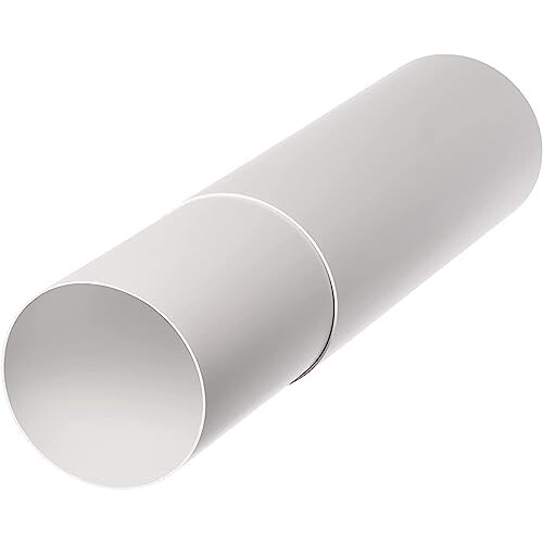 Ø 125mm / 5'' Plastic Telescopic Ventilation Wall Sleeve - Round ...