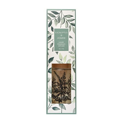 Botanical Reed Diffuser - Eucalyptus & Jasmine - 80ml on OnBuy