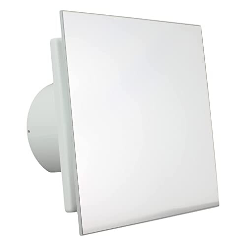 NAZAIR Chrome 100 mm 4'' Luxury Designer Bathroom Fan – Standard Model ...