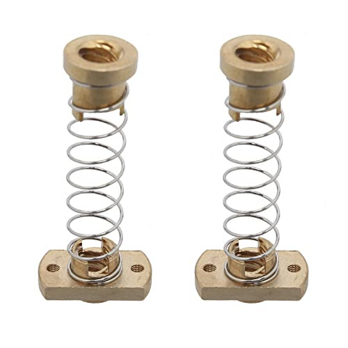 2 Pack Anti Backlash Spring Loaded Nut Elimination Gap Brass Nuts Z ...