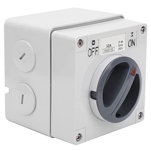 250V power isolator switch, outdoor waterproof switch rotary on off ...