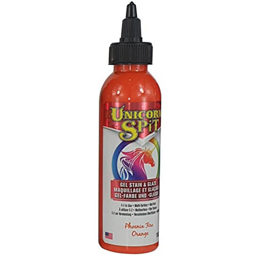 Phoenix Fire 5770003 Gel Stain and Glaze Orange Water Based Craft Paint ...