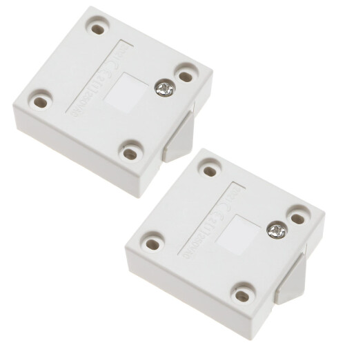 2PCS Cabinet Light Switches Normally Closed Wardrobe Touch Switch Push ...