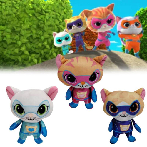 Superkitties Plush Toys Anime Bitsy Buddy Ginny Sparks Cartoon Children ...