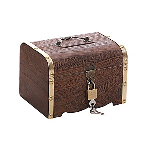 Treasure Chest, Wooden Chest, Economy Chest, Box with Lock, Wooden ...