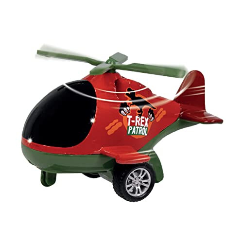 Patrol & Rescue Helicopter - T-Rex from Friction helicopter toy with ...